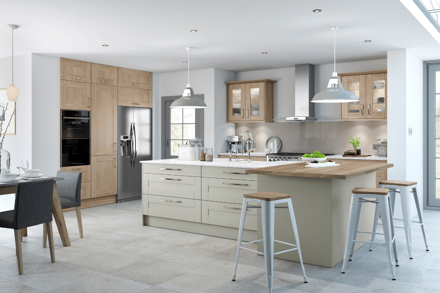 What Colours Work With Mussel Kitchen Units? - Sleek-chic Interiors