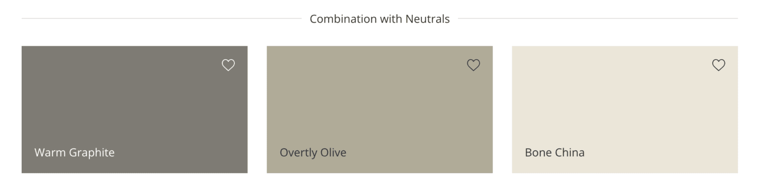 What Colours Go With Overtly Olive?