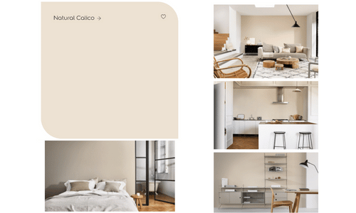 What Colour Is Dulux Natural Calico & Complementary Colours - Sleek ...