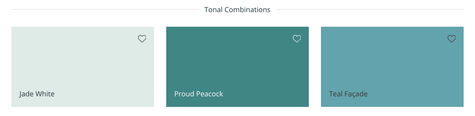 What Colours Go With Proud Peacock?