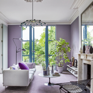 17 Lilac Living Room Ideas: Lavender Dreaming - Sleek-chic Interiors