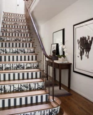 Monochrome Magic: 17 Black and White Hallway Ideas