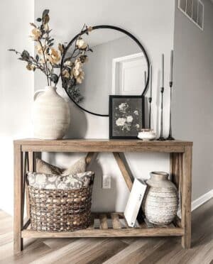 How To Style A Console Table: 15 Practical Tips & Ideas