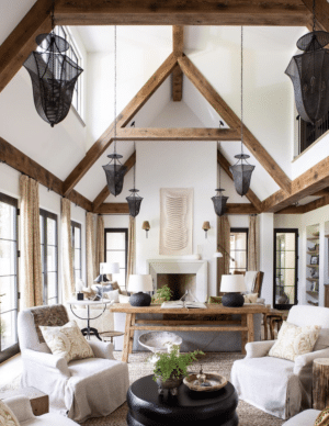 25 Stunning Vaulted Ceiling Lighting Ideas