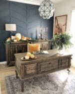 15 Cozy & Cute Fall Desk Decorating Ideas - Sleek-chic Interiors