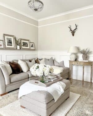 23 Classic Living Room Panelling Ideas You'll Love - Sleek-chic Interiors