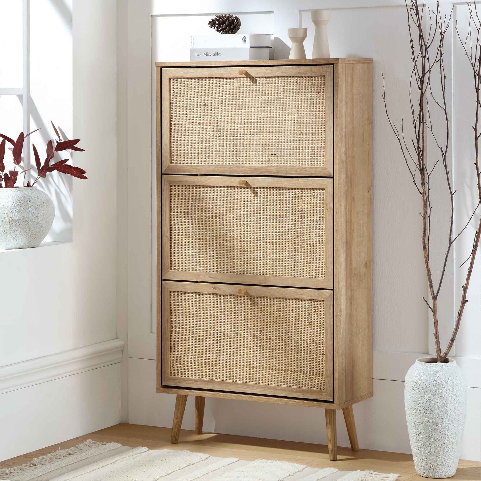 Narrow Hallway? Try These 11 Slim Shoe Cabinet Storage Ideas