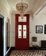 Red Is Back: 15 Reimagined Rusty Red Hallway Ideas