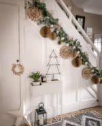 Deck Your Halls with These 17 Stunning Christmas Stairway Decorations