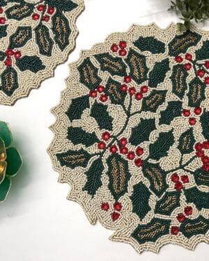 13 of The Best Christmas Table Mats To Spruce Up Your Table - Sleek ...