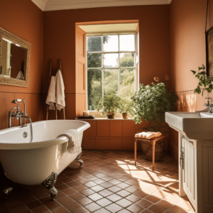 21 Indulgently Trendy Brown Bathroom Ideas - Sleek-chic Interiors