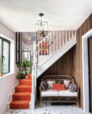 19 Stunning Orange Hallway Ideas For A Warm Welcome