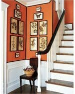 19 Stunning Orange Hallway Ideas For A Warm Welcome