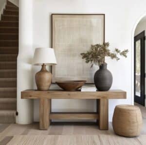 23 Stunning Entryway Table Decor Ideas In Real Homes - Sleek-chic Interiors