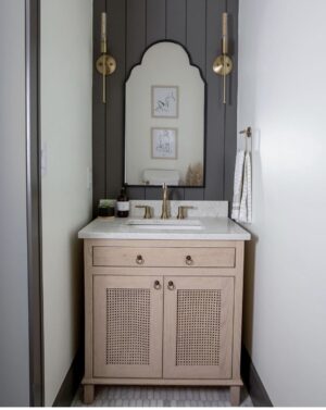 25 Stunning Small Powder Room Ideas That Pack A Punch - Sleek-chic ...