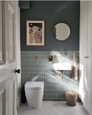 Change The Game With These 19 Bathroom Colour Drenching Ideas - Sleek ...