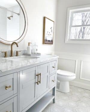 21 Timeless Tile Combinations For The Bathroom - Sleek-chic Interiors