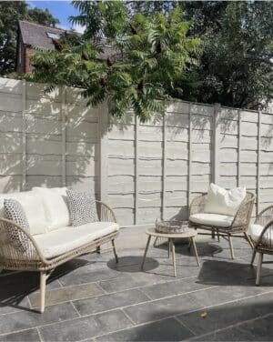 21 Stunning Garden Ideas Using Cuprinol Natural Stone Paint - Sleek ...