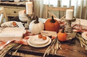 27 Stunning Thanksgiving Table Setting Decor Ideas For The Big Day ...